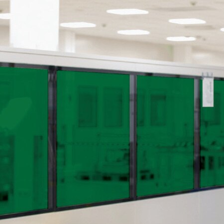 0.125" x 48" x 96" Green TUFFAK Welding Curtain Polycarbonate Sheet ...