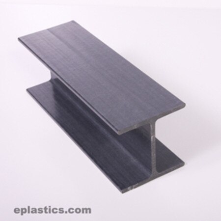 12" X 12" X 1/2" Structural Fiberglass Wide Flange Beam at ePlastics