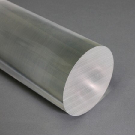 8.000" dia. Cast Acrylic Rod at ePlastics