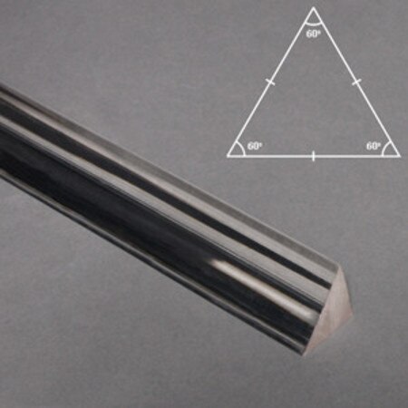 0.750" Equilateral Triangular Rod X 6ft long at ePlastics
