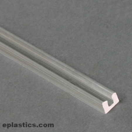.150" ID Acrylic U-Channel at ePlastics