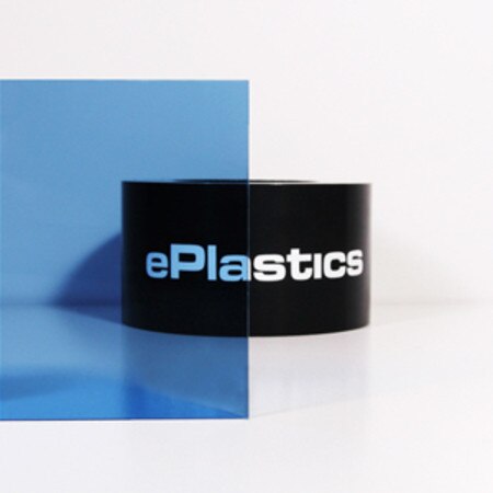 0.250" x 48" x 96" 2069 Light Blue Plexiglass Acrylic Sheet at ePlastics