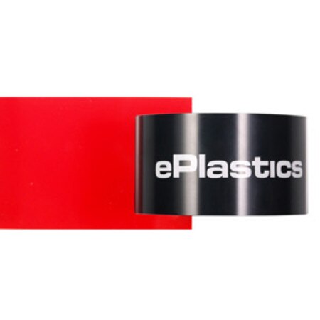 0.125" X 24" X 48" 2283 Red Plexiglass Acrylic Sheet at ePlastics