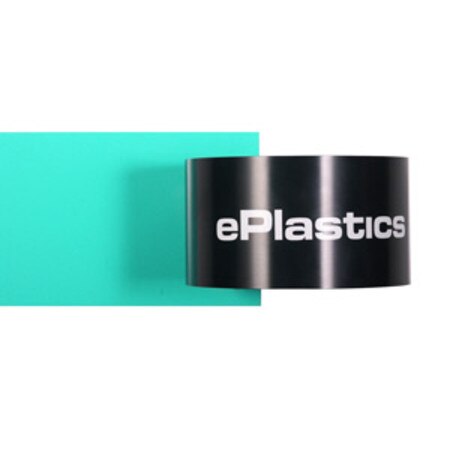 0.125" X 48" X 48" 2308 Turquoise (Blue/Green) Plexiglass Acrylic Sheet ...