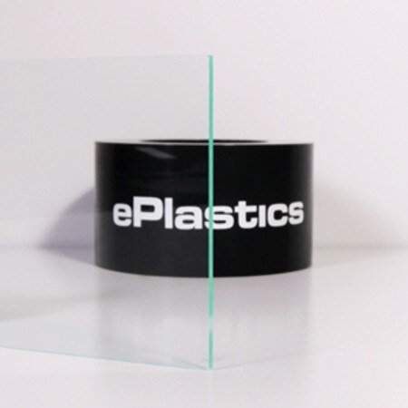 0.250" x 48" x 96" 3030 Transparent Green Plexiglass Acrylic Sheet at ...