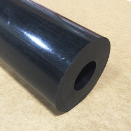 130mm OD X 70mm ID Black Acetal Tube at ePlastics
