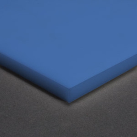 0.250" X 12" X 12" Blue FDA Acetal Sheet at ePlastics