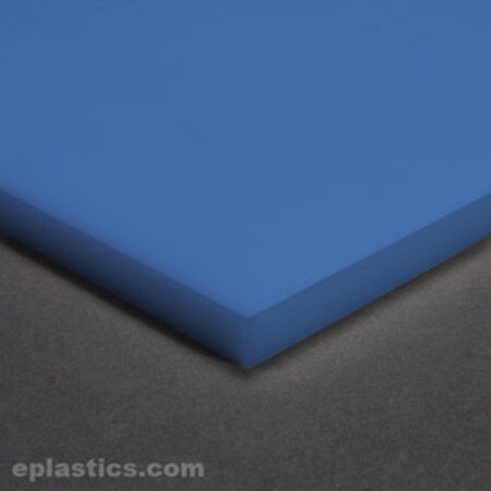 0.625" X 24" X 48" Blue FDA Acetal Sheet at ePlastics