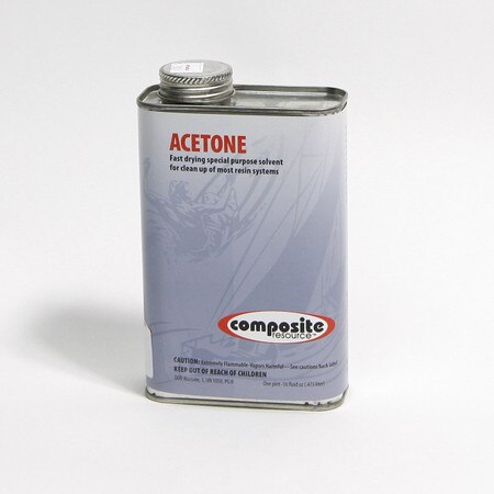 Acetone Pint Can