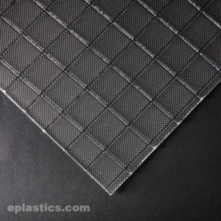 2' X 4' Clear Acrylic Prismatic Grid at ePlastics