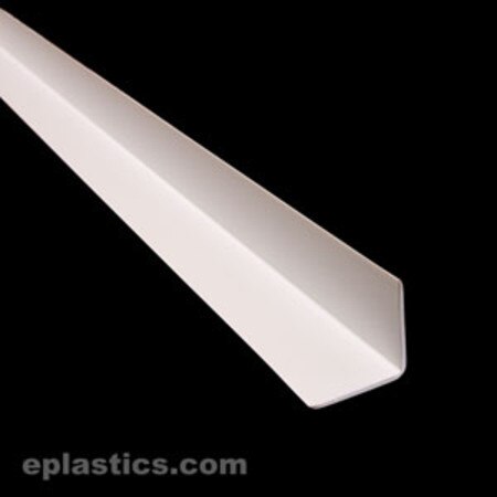 FRP White FRP Fiberglass Outside Angle 120" at ePlastics
