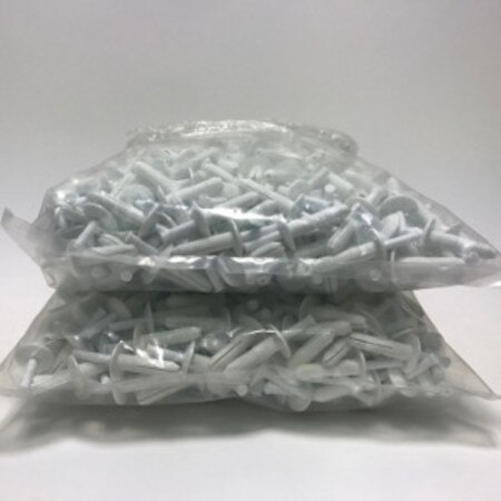 FRP White Rivets 0.750" Long - Bag of 1000 Rivets at ePlastics