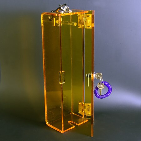 Heavy Duty, Yellow (Controlled Drugs), IV lock box with tamper ...