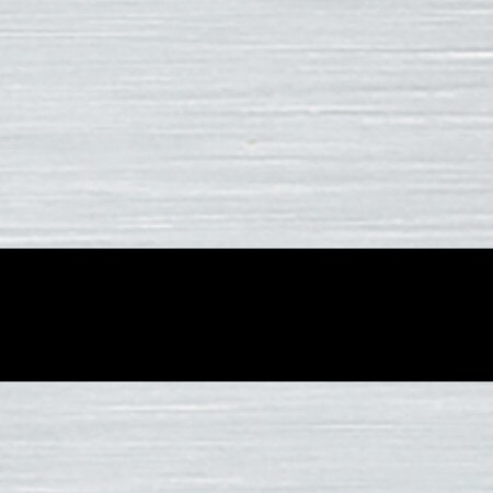 Rowmark LaserMax® Brushed Aluminum with Black Core 2-ply 0.060" X 24" X ...