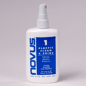 8 Oz Bottle of Novus #2 Polish (Red Print) at ePlastics