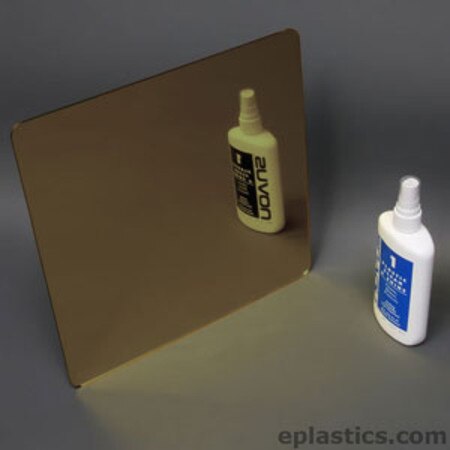 Plexiglas Acrylic Mirror 1/8" x 24" x 48" 1600 Bronze at ePlastics