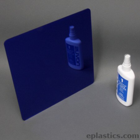 Plexiglass Acrylic Mirror .125" x 48" x 72" 2424 Dark Blue at ePlastics