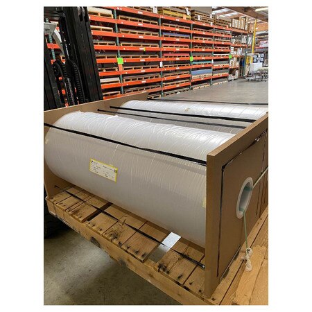 .030" x 48.50" x 750ft clear polycarbonate roll stock, smooth/clear ...