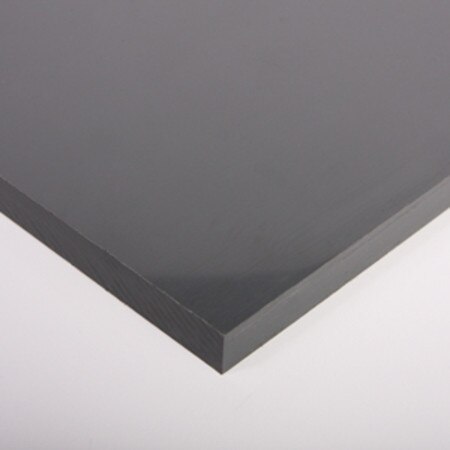 .250" x 48" x 96" Gray PVC Type 1 Sheet at ePlastics