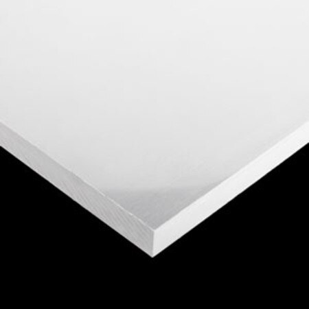 0.125" X 48" X 96" White PVC Type 1 at ePlastics